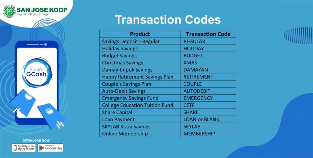 Gcash – San Jose Koop